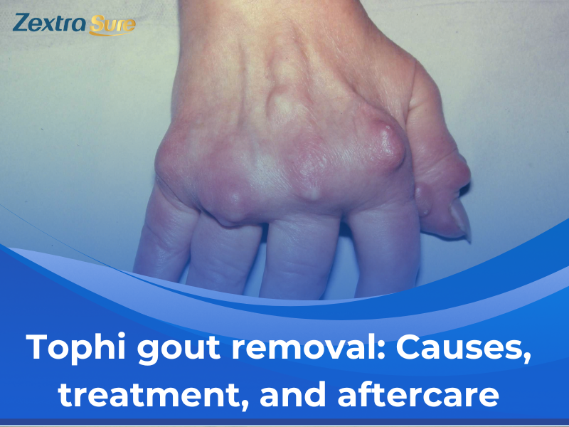 Tophi gout removal: Causes, treatment, and aftercare